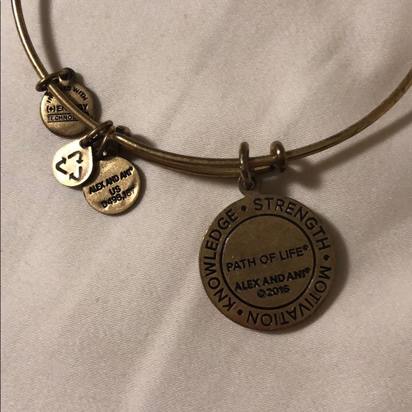 Alex and Ani | Jewelry | Gold Alex And Ani Bangle | Poshmark